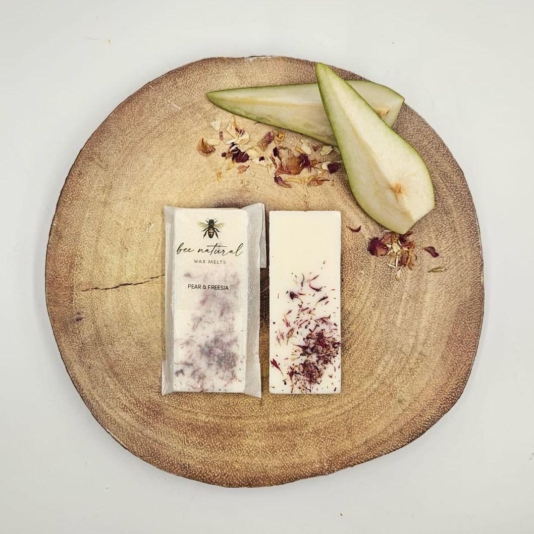 Pear & Freesia | Bee Natural Wax Melts | Soy Wax Melts